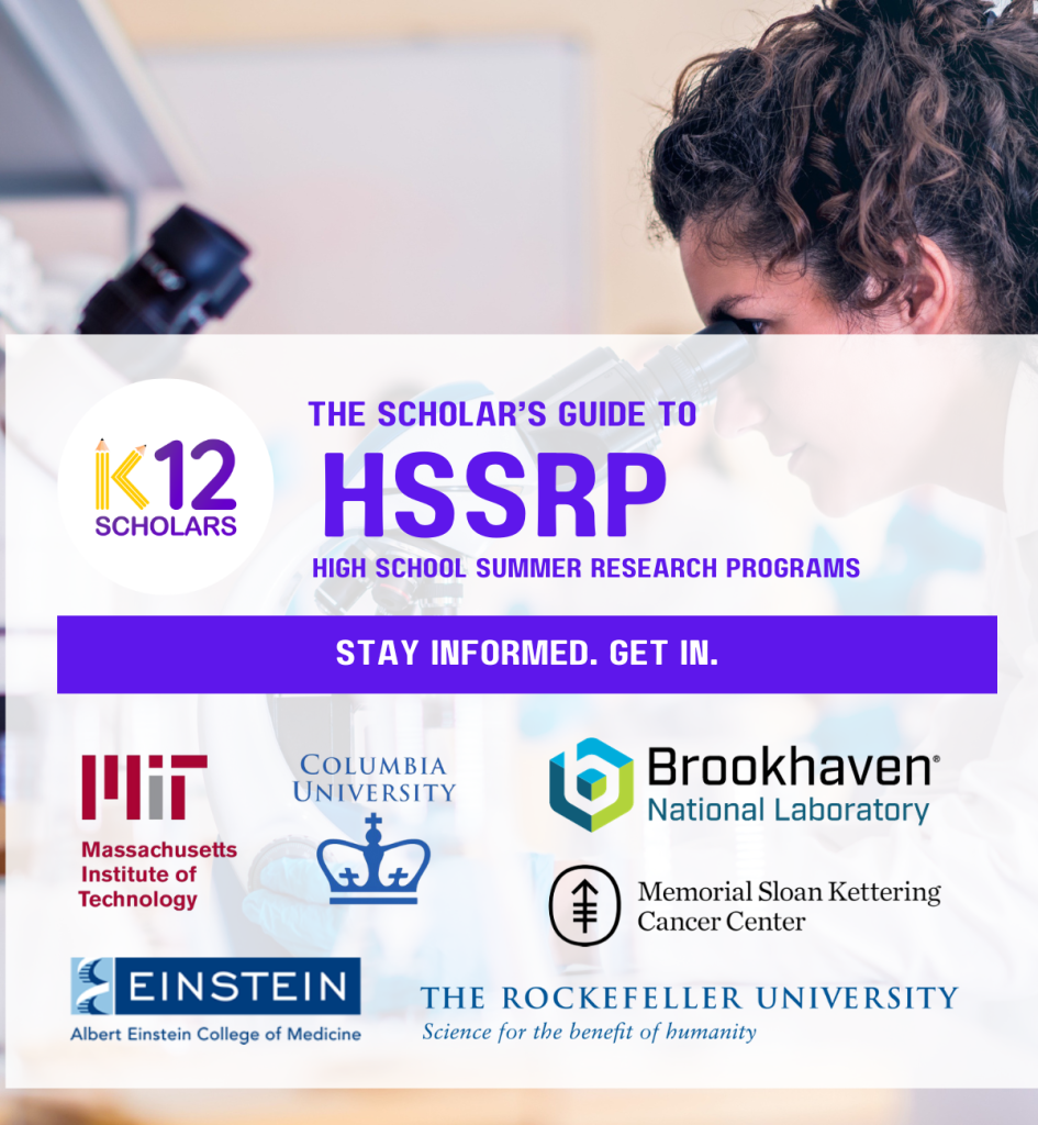 High School Science Research Programs K12 Scholars High School Science Research Programs K12 Scholars